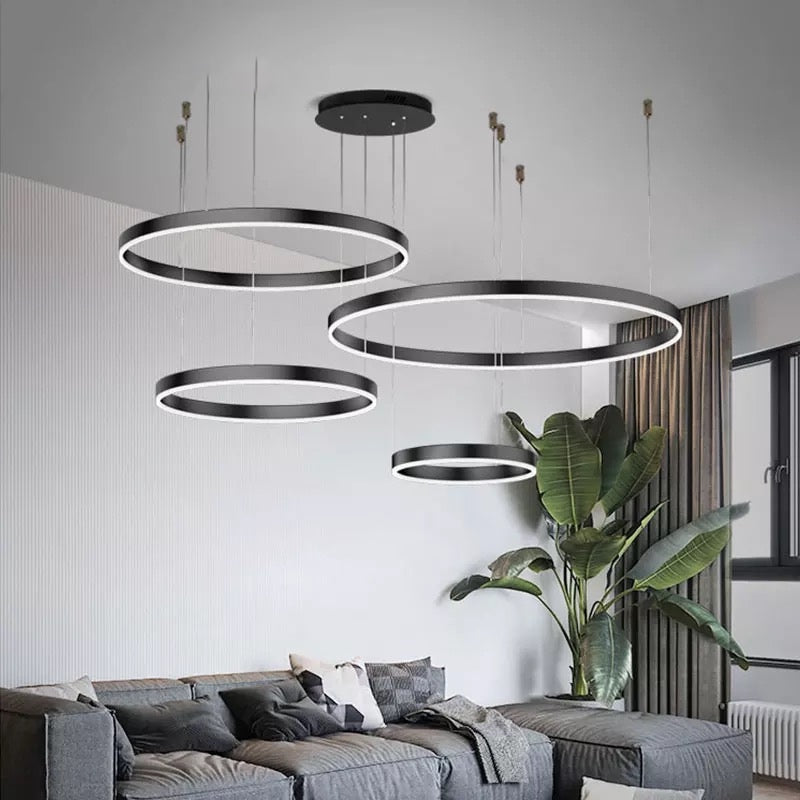 Circular Luna Modern Lamp– Zynella Kitchen